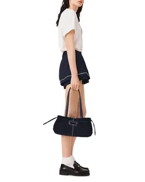 Maje Layered Effect Suit Shorts