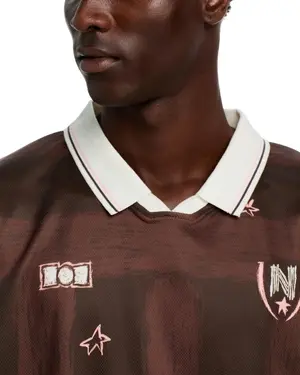 NAHMIAS Relaxed Scribble Logo Soccer Jersey