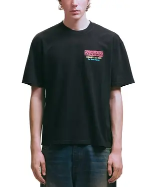 NAHMIAS Summer Tour Boxy Tee - Aged Black