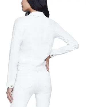 L'Agence Celine Slim Femme Linen Jacket