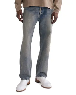 AGOLDE 90's Mid Rise Straight Leg Jeans In Platform
