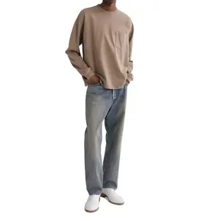 AGOLDE 90's Mid Rise Straight Leg Jeans In Platform