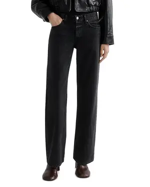 AGOLDE Low Rise Loose Straight Jeans