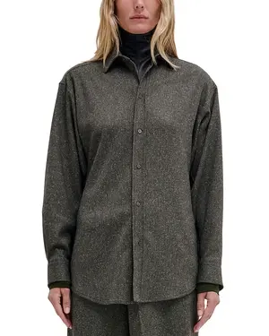DARKPARK Anne Tailored Shirt - Green