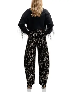 DARKPARK Kris-camou Flock Barrel Jeans