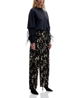 DARKPARK Kris-camou Flock Barrel Jeans