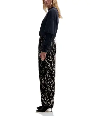 DARKPARK Kris-camou Flock Barrel Jeans