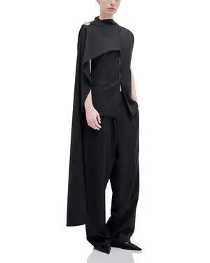 DARKPARK Phebe Wide Leg Wool Pants