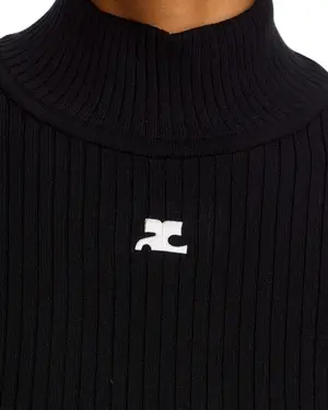 COURREGES Reedition Knit Long Sleeve Jumper