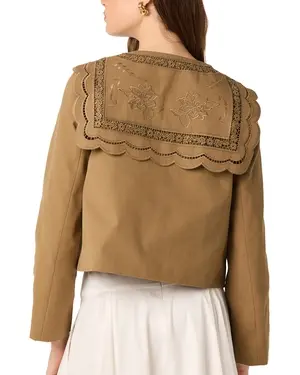 Astr The Label Cleo Bib Detail Jacket