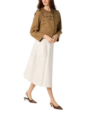 Astr The Label Cleo Bib Detail Jacket