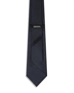 Zegna Jacquard Micro Dot Silk Classic Tie