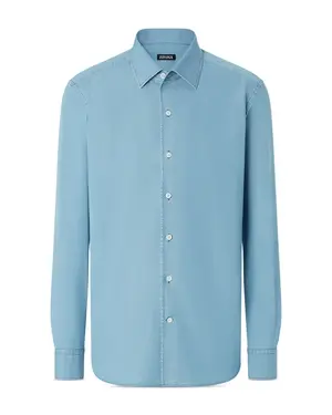 Zegna Cotton Denim Shirt