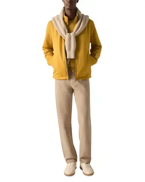 Zegna Cashmere Blend Crewneck Sweater - Yellow