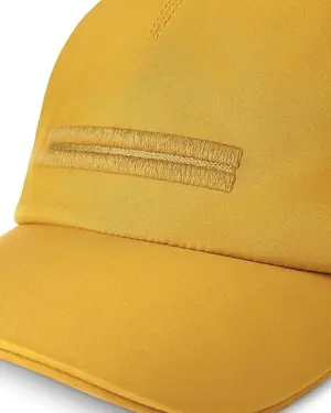 Zegna Fw26 Drop 1 Microfiber Motorin Baseball Cap - Yellow