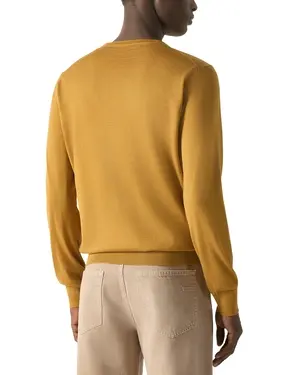 Zegna Cashseta Cashmere Blend Crewneck Sweater