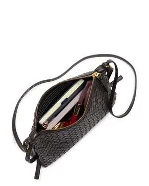 Bottega Veneta Gemellini Piccolo Pouch Shoulder Bag - Espresso
