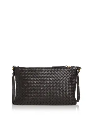 Bottega Veneta Gemellini Piccolo Pouch Shoulder Bag - Espresso