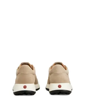 TOD'S Red Dot Suede Sneakers