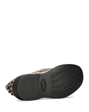 TOD'S Embossed Leather Loafers
