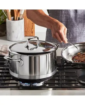 DEMEYERE Atlantis 7 Stainless Steel Dutch Oven, 5.5 Qt
