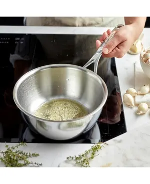 DEMEYERE Atlantis 7 Stainless Steel Saucier, 2.1 Qt