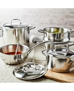 DEMEYERE Atlantis 7 Stainless Steel Saucier, 2.1 Qt
