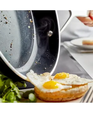 DEMEYERE Alu Pro 5 Ceramic Nonstick Fry Pan, 10