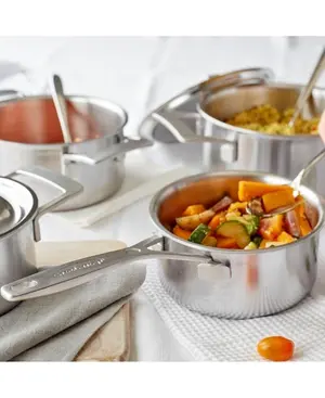 DEMEYERE Industry 5 Stainless Steel Saucepan, 1.5 Qt