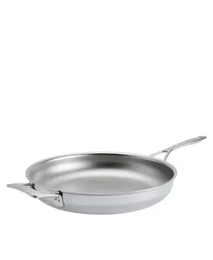 DEMEYERE Industry 5 Nanotouch Stainless Steel Fry Pan, 12.5 - Silver