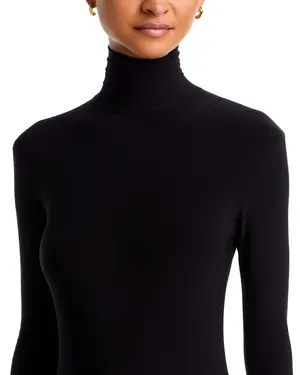 Norma Kamali Long Sleeve Turtleneck Jumpsuit