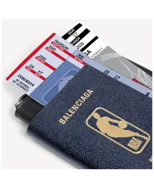 Balenciaga Nba Collaboration Passport Phone Holder