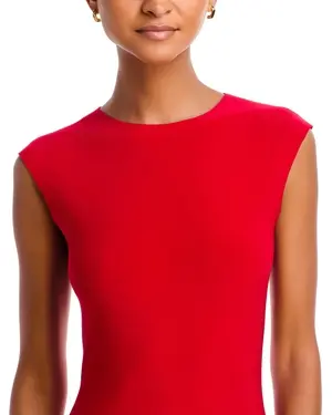 Norma Kamali Sleeveless Bodycon Gown