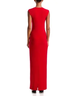 Norma Kamali Sleeveless Bodycon Gown