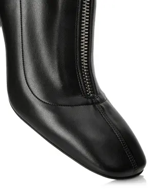 Stella McCartney Zip Front Cone Heel Bootie