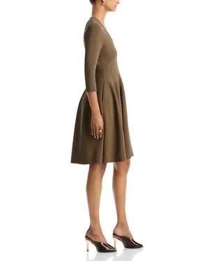 Stella McCartney Knit Fit And Flare Dress