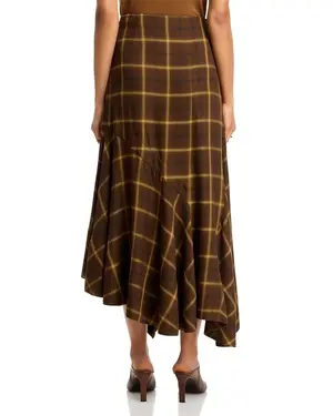 Co Slash Asymmetric Skirt