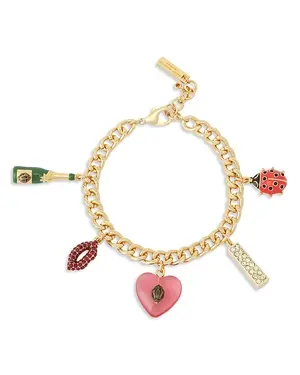 Kurt Geiger Signature Eagle Charm Bracelet - Multi