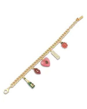 Kurt Geiger Signature Eagle Charm Bracelet