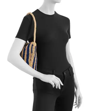 Madewell The Signature Woven Raffia Shoulder Bag
