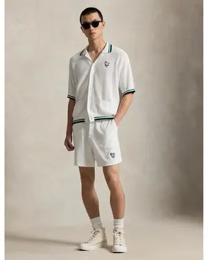 Polo Ralph Lauren Us Open Stripe Cotton Cardigan