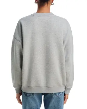 ANINE BING Miles Collegiate Graphic Sweatshirt