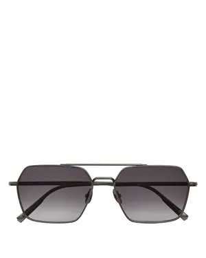 Garrett Leight Alta Rectangular Sunglasses, 57mm - Bob/sfashg