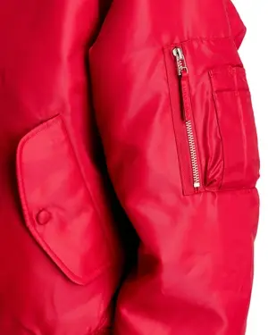 ANINE BING Leon Zip Front Bomber Jacket