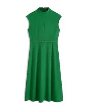 HOBBS LONDON Mae Belted Turtleneck Dress