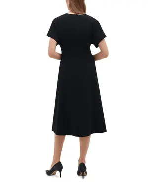 HOBBS LONDON Petites Melina Cap Sleeve Midi Dress