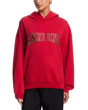 ANINE BING Harvey Hoodie - Red