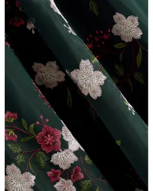 HOBBS LONDON Flo Embroidered Midi Dress