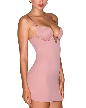 FLEUR DU MAL Le Stretch Micro U-plunge Mini Slip - Tan
