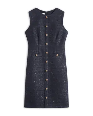 HOBBS LONDON Bria Tweed Dress